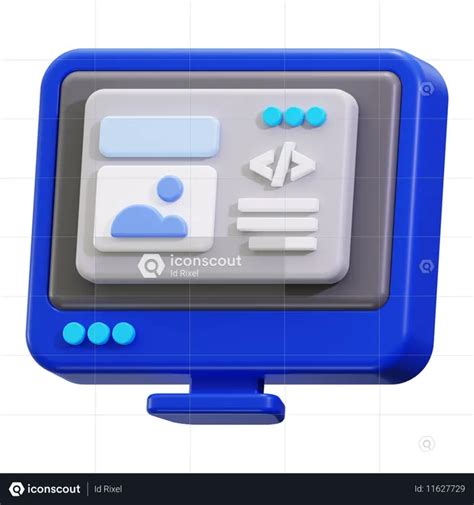 Frontend 3d Icon Free Download Design And Development 3d Icons Iconscout