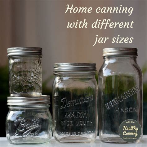 Canning Jars Healthy Canning