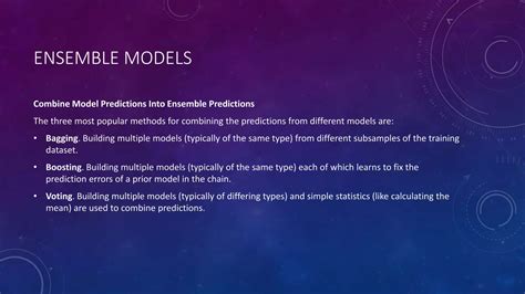 Ensemble Learning Techniques PPTX Artificial Intelligence Technology Computing