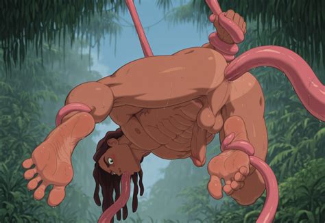 Rule 34 Ai Generated Barefoot Brown Hair Day Disney Dreadlocks