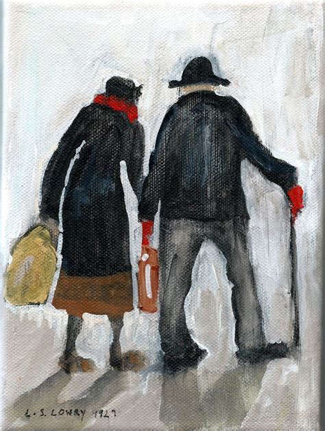 Cambridge Artist L S Lowry Style