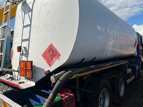 Used 2002 Erf Ecs 19000 Litre Fuel Tanker For Sale In Leicestershire