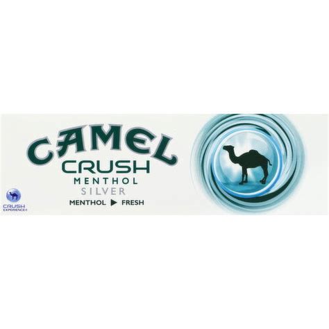 Camel Cigarettes Silver Menthol Crush Spring Market