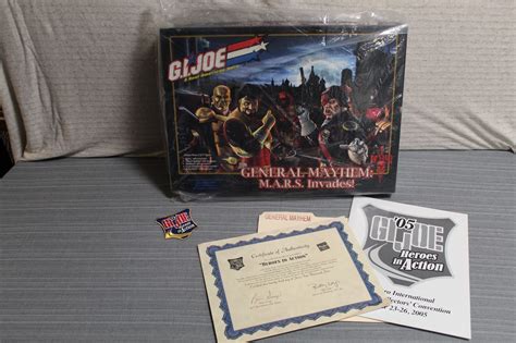 Gi Joe Collectors Club General Mayhem 2005 Convention Exclusive With
