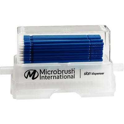 Ultrabrush® 10 Fine Blue Bristle Brush Applicator In Sion™ Dispenser