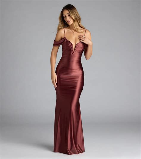 Brown Formal Dresses For Women And Windsor