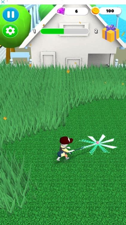Lawn Mow Grass Cutting Game By Muhammad Umair