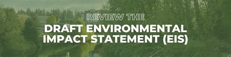 Project Draft Environmental Impact Statement Eis For Bothell