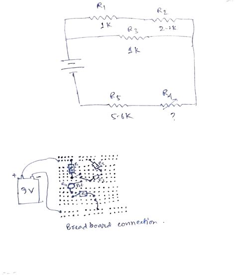 Solved How To Construct This Circuit On A Breadboard W 22k 5 9vac 56k Course Hero