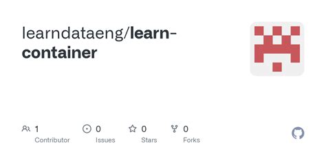 Github Learndataenglearn Container