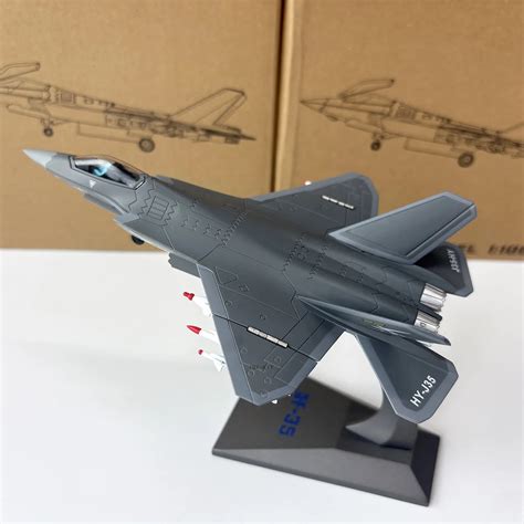 1100 Scale Chinese Air Force J35 J 35 Fighter Airplane Plane Metal