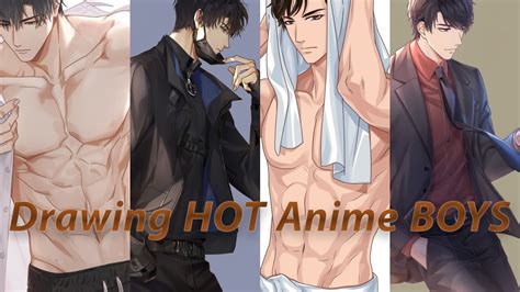 Drawing Hot Anime Boys ️‍🔥 Youtube