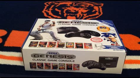 Sega Genesis Collectors Edition Classic Game Console Unboxing Youtube