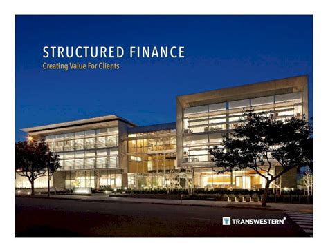 Pdf Structured Finance Template Final Transwesternteamtranswestern