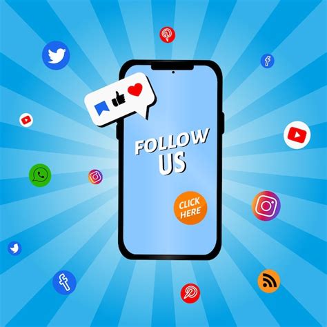 모바일 벡터 일러스트 레이 션에 햇볕 배경으로 우리 개념을 따르십시오 프리미엄 벡터