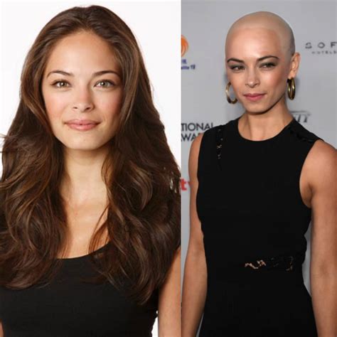 Kristin Kreuk Bald Edit By Baldedit On Deviantart