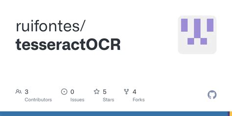 Github Ruifontestesseractocr