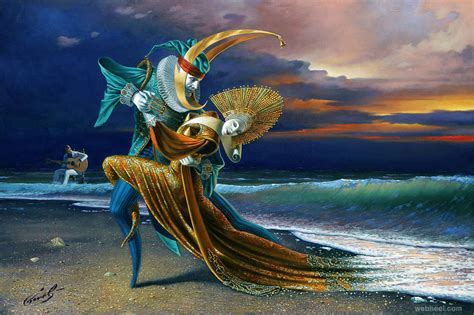 Michael Cheval Canvas Art At Adolph Grier Blog