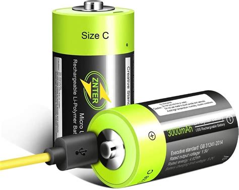 Batteria Al Litio C Batteria Al Litio Ricaricabile Usb C Agli Ioni