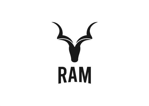 Ram Logo Png Black