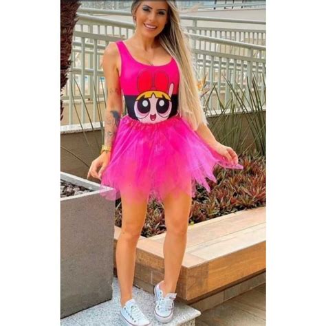 Meninas Super Poderosas Body Fantasia Shopee Brasil