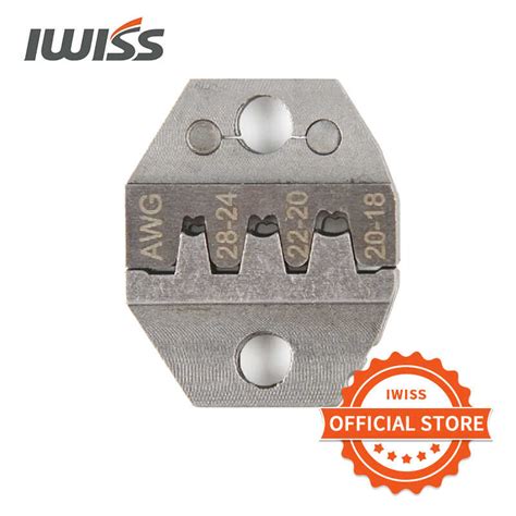 Iwiss 6 Wire Electrode Cutting Die Sets Para Sa Sn 2549sn 48bsn 28b