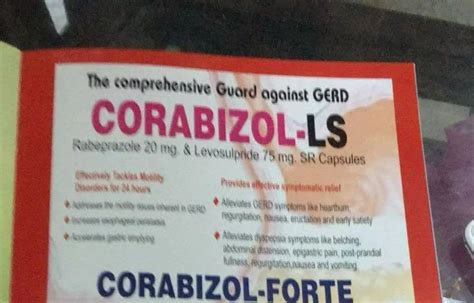 Rabeprazole Levosulpiride Capsule At ₹ 178stripe Razo L In Jalandhar