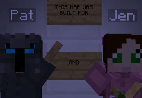 Find The Button For Pat And Jen Minecraft Map