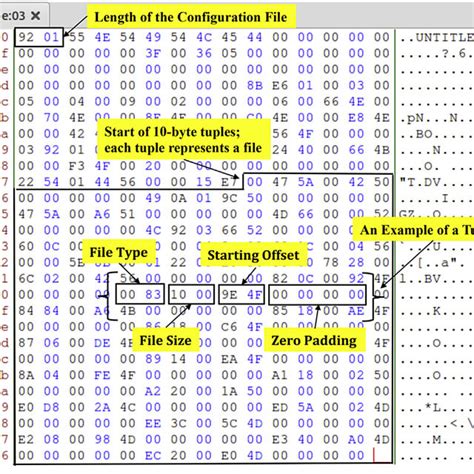 Configuration File Field Format Download Scientific Diagram