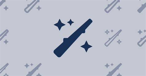 Wand Magic Classic Solid Icon Font Awesome