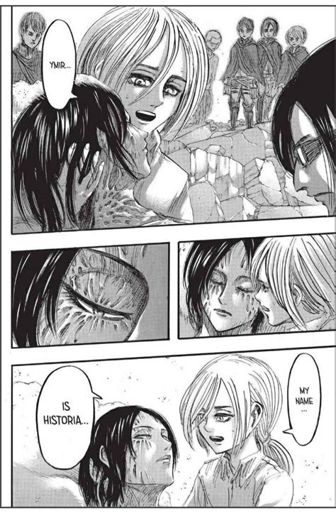 Ymir And Historia Manga Kyojin Poses De Manga Shingeki No Kyojin