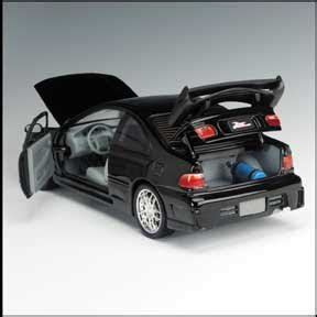 Hits The Fast And The Furious 1995 Honda Civic Diecast Race Car 118