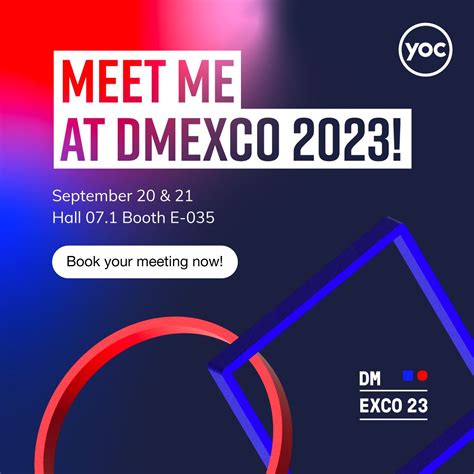 After I Managed To Register Through The Dmexco App 😉 And Because Its