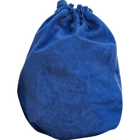 Merlin Medieval Drawstring Pouch Blue