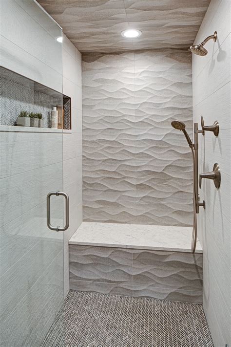 Spa Inspired Primary Bath Highland Park Il Drury Design