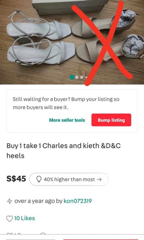 Charles And Kieth White Heels Womens Fashion Footwear Heels On Carousell