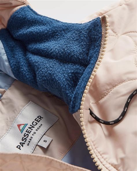 Flora 20 Long Recycled Insulated Parka White Pepper Passenger