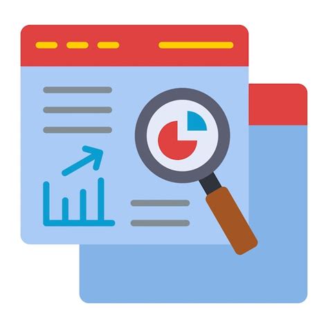 Premium Vector Analytics Icon