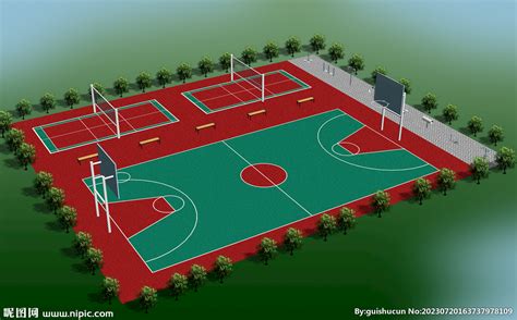 塑胶运动场效果图设计图3d作品3d设计设计图库昵图网