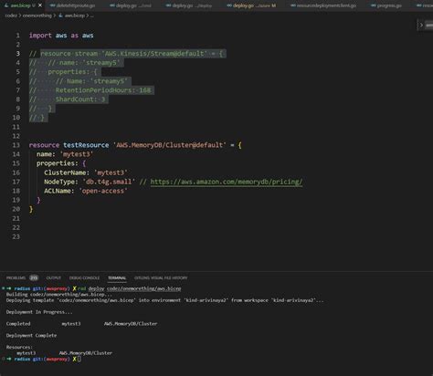 `rad` Cli Will Prompt The User A Deployment Of An Aws Resource Is