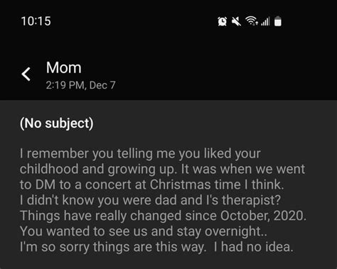 My 32f Mom 59f And Is Text Chain After She Suggested She And My