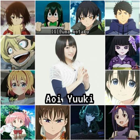 Aoi Yuuki Actor De Doblaje Carpetas De Cartulina Memes
