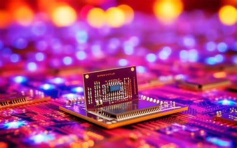 Premium Photo Closeup Of A Quantum Computers Quantum Bits