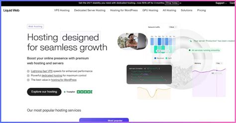 Liquid Web Hosting Review Complete Analysis Of Features Performance And Pricing Joshwp