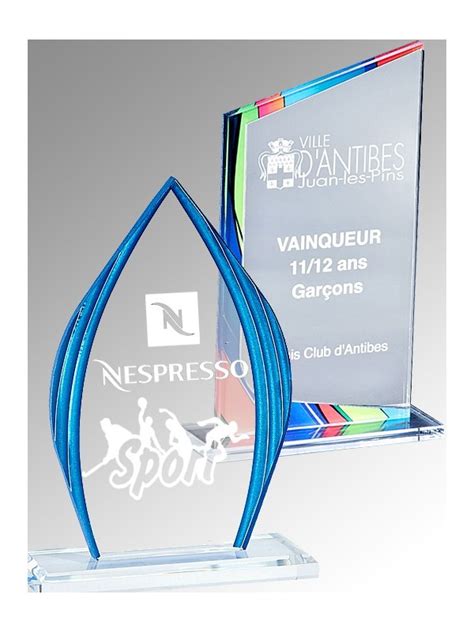 Trophées En Acryglass Personnalisés Design Unique Et Durable Pour Événements