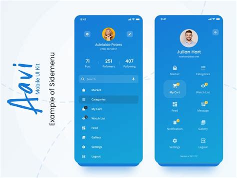 Filters Example from Aavi Mobile App UI Kit | Mobile app ui, Mobile app, Ui kit