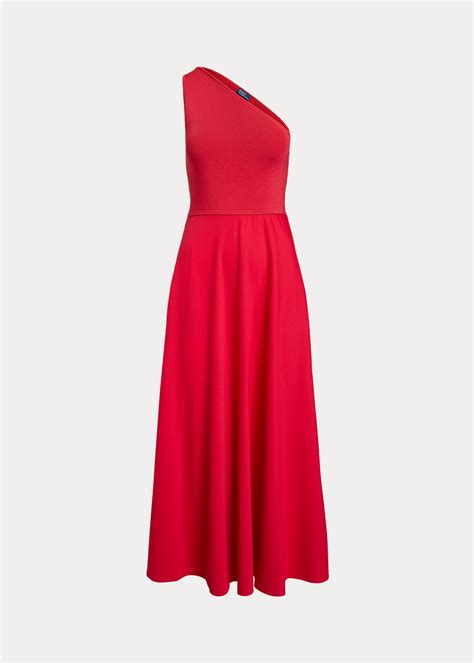 Polo Ralph Lauren Hybrid One Shoulder Cocktail Dress — Ufo No More