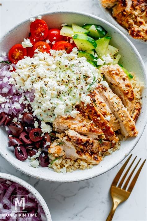 High‑protein Greek Chicken Quinoa Bowl Easy Healthy Dinner