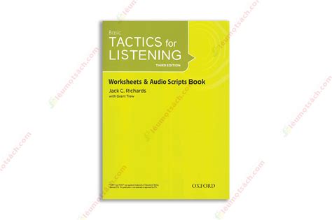 [sách] Basic Tactics For Listening Third Edition Workbook Sách Gập