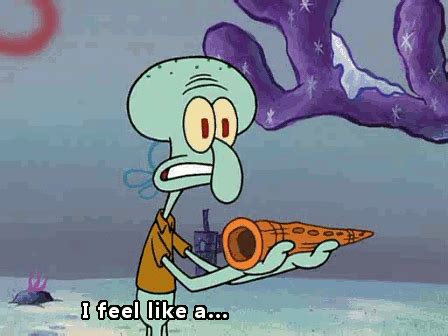 Squidward Playing Clarinet 